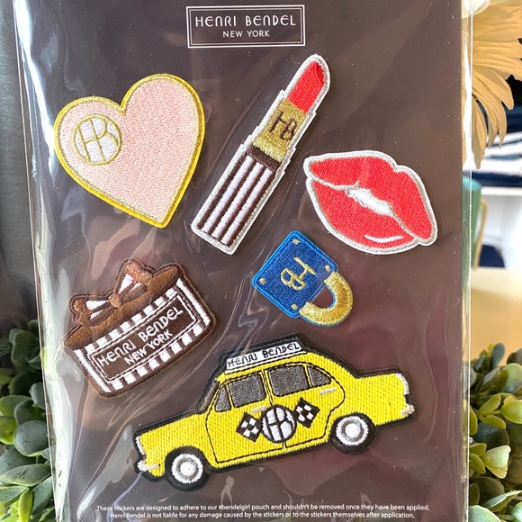 henri bendel | Accessories | Henri Bendel Embroidered Sticker Patch ...